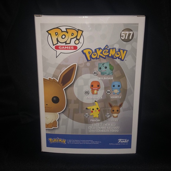 Funko | Other | Highly Sought After Eevee Pokemon Funko Pop 577 | Poshmark